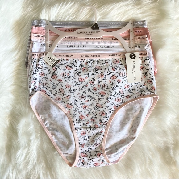 Laura Ashley | Intimates & Sleepwear | Laura Ashley 5 Pair Brief ...